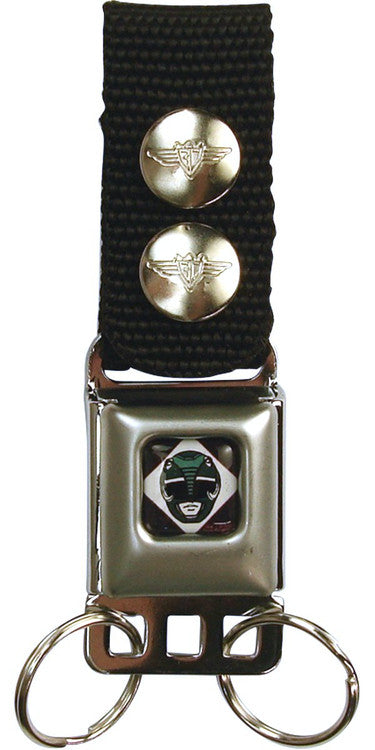 Power Rangers Black Ranger Buckle Keychain – FYE