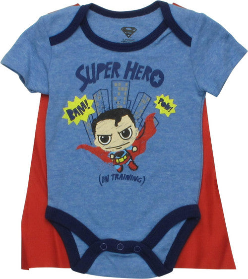 Superman Superhero in Training Caped Snap Suit – FYE