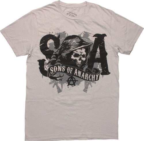 Sons of Anarchy Reaper in SOA T-Shirt – FYE