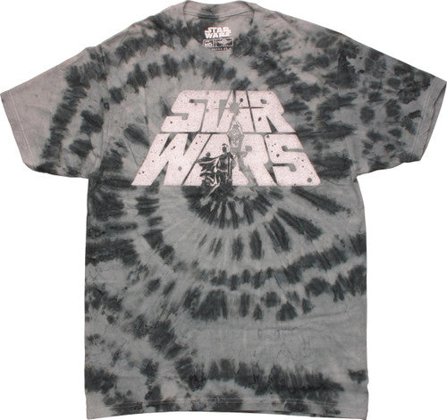 Star Wars Poster Logo Spiral Tie Dye T-Shirt – FYE