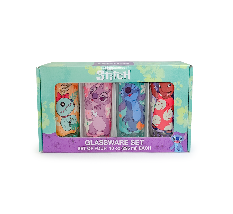 Lilo & Stitch 10oz Glass Set – FYE