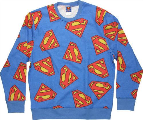 Superman Logo Jumble Sublimated SweaT-Shirt – FYE