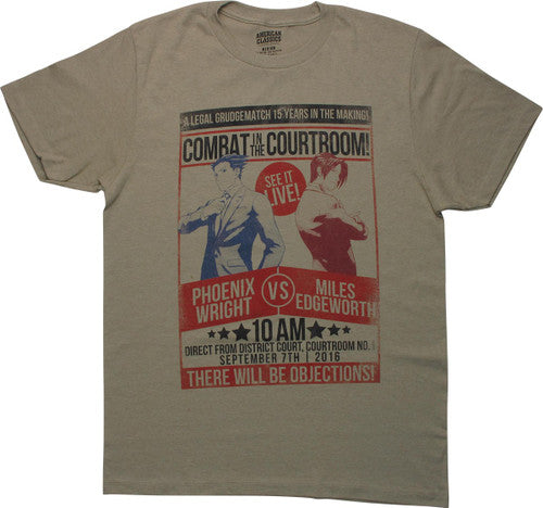 Capcom Ace Attorney Duel Poster T-Shirt – FYE