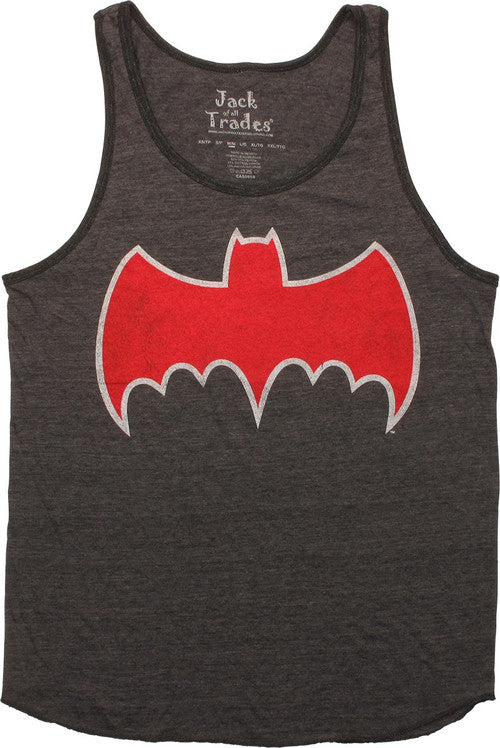 Batman Batmobile Logo Ringer Tank Top – FYE