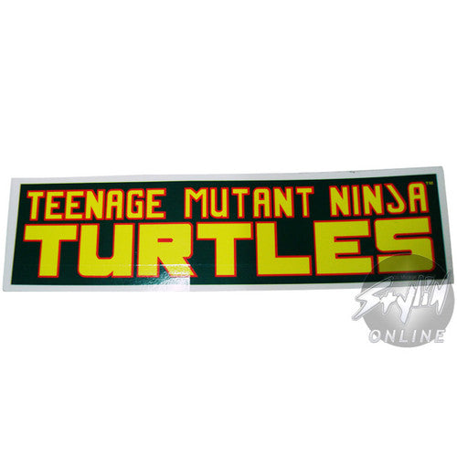 Teenage Mutant Ninja Turtles Name Sticker in Yellow – FYE
