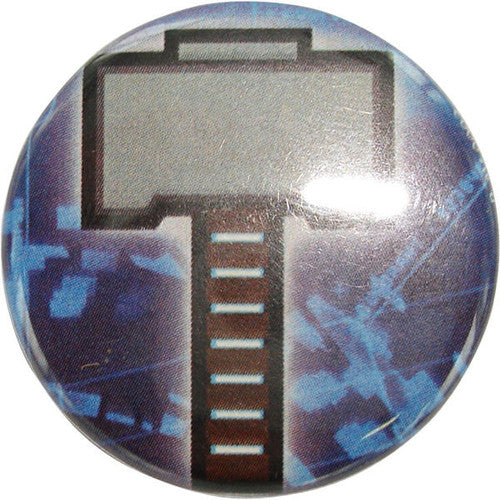 Thor Hammer Button in Blue – FYE