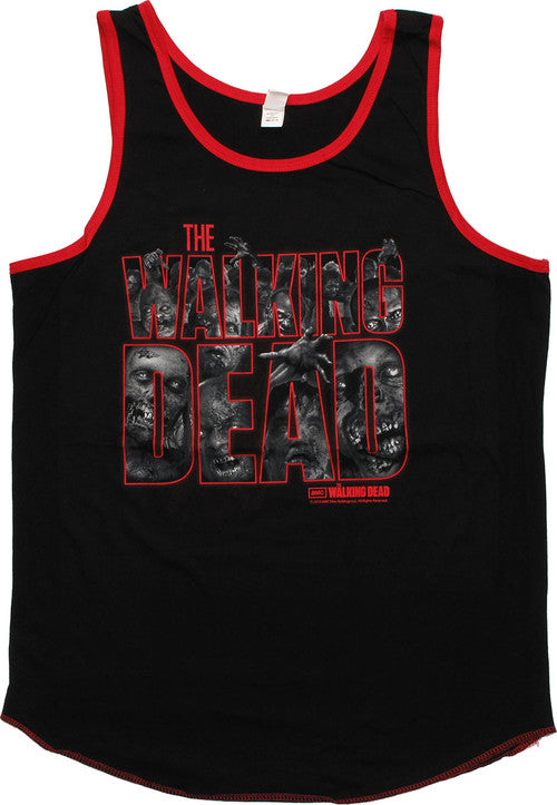 Walking Dead Walkers Logo Ringer Tank Top – FYE