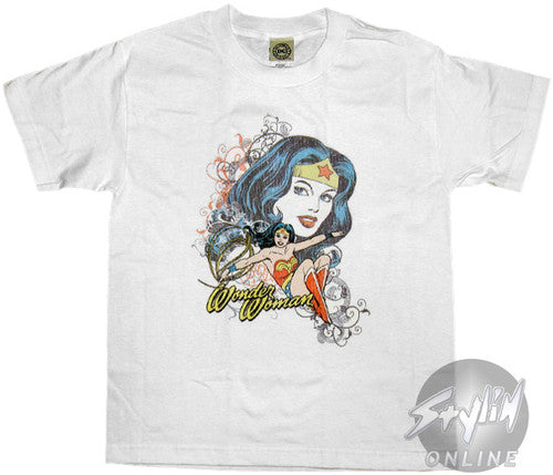 Wonder Woman Collage Youth T-Shirt – FYE