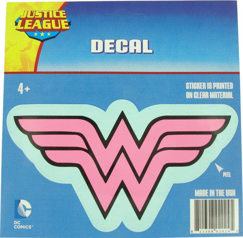 Wonder Woman Pink Logo Vinyl Decal Sticker – FYE