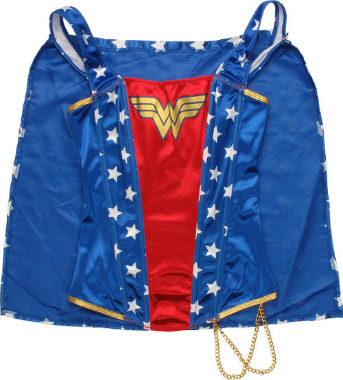 Wonder Woman Star Cape Corset Lingerie – FYE