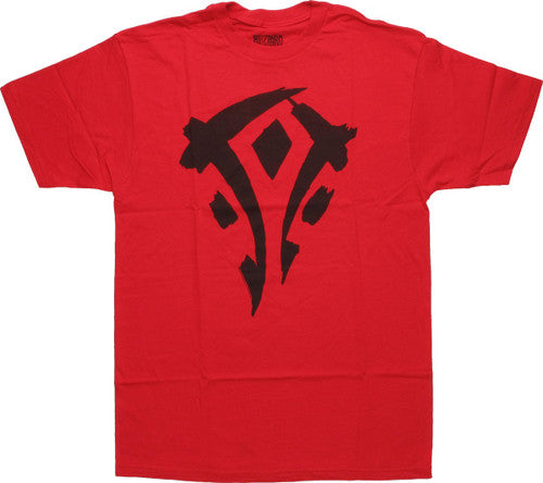 World of Warcraft MoP Horde Logo Red T-Shirt – FYE