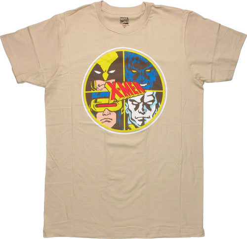 X Men Four Face Circle T-Shirt Sheer – FYE